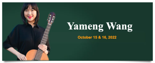 Yameng Wang | Allegro Guitar Society