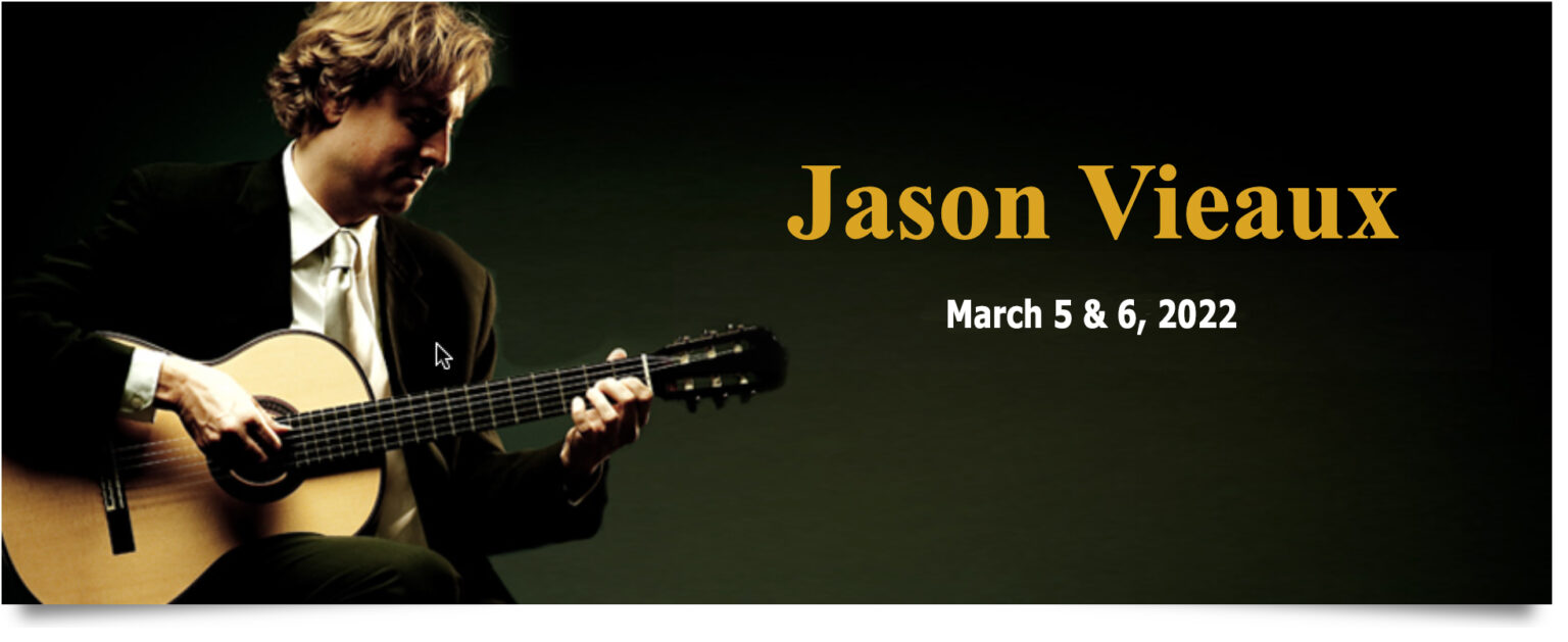 Jason Vieaux | Allegro Guitar Society