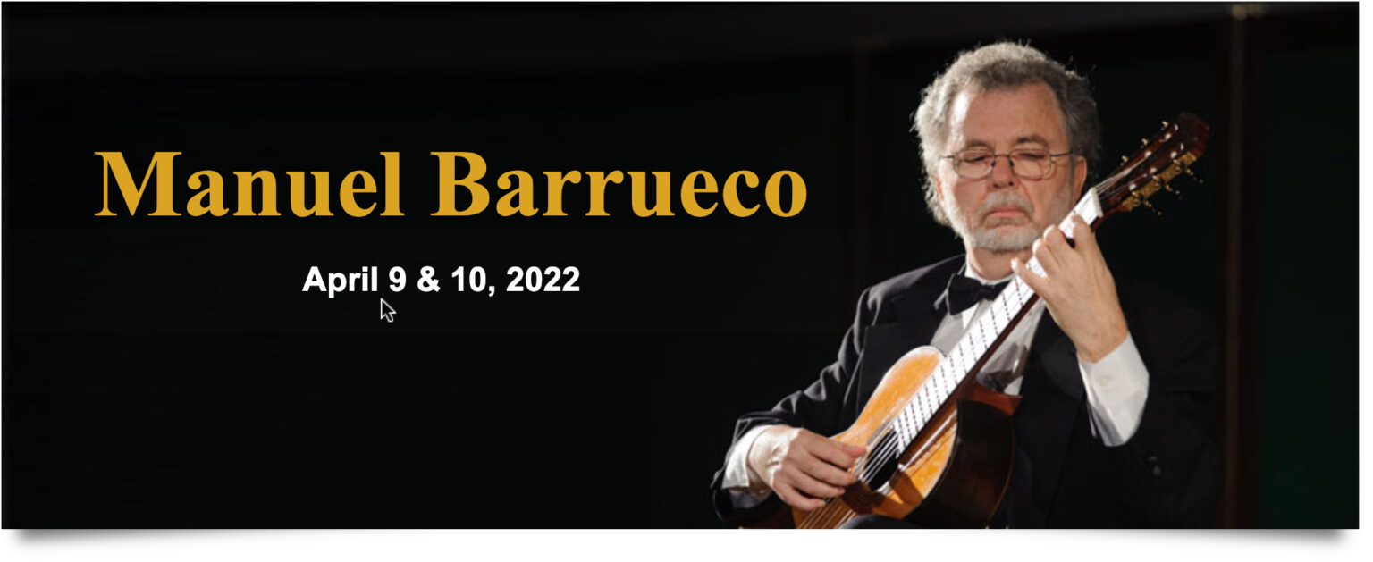 Manuel Barrueco | Allegro Guitar Society