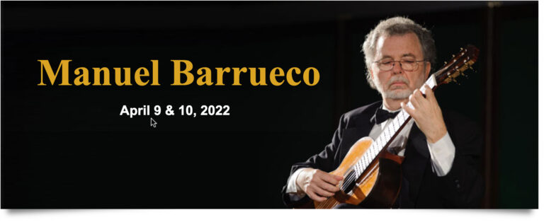 Manuel Barrueco | Allegro Guitar Society